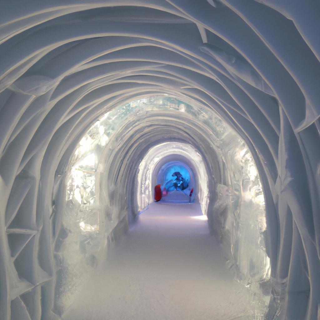 Ice Tunnel: An Enchanting World of Ice - TooLacks