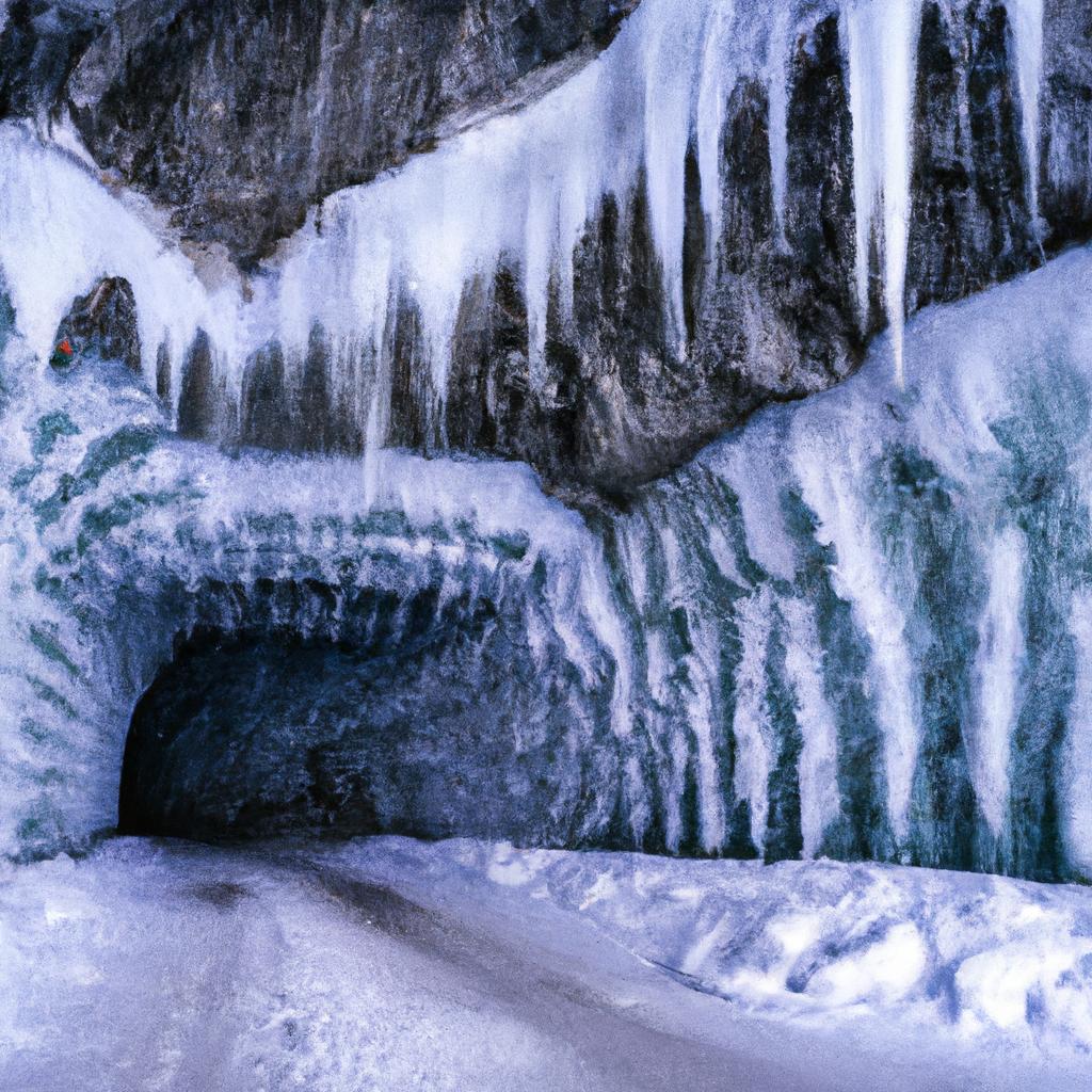 Ice Tunnel: An Enchanting World of Ice - TooLacks