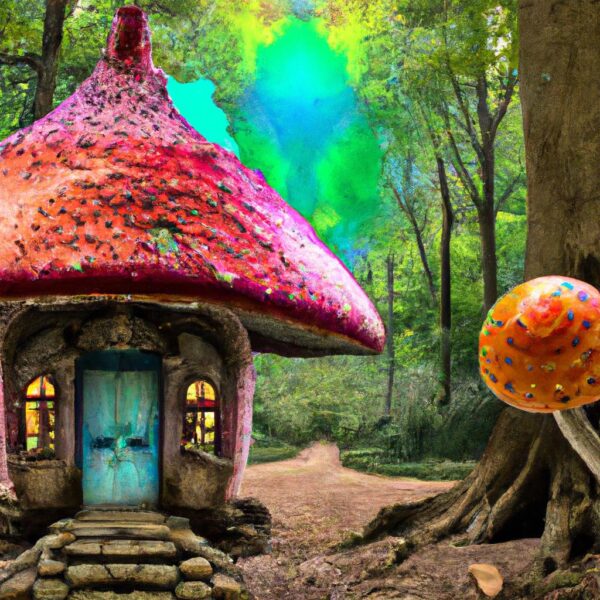 Magic Mushroom House: An Architectural Wonder - TooLacks