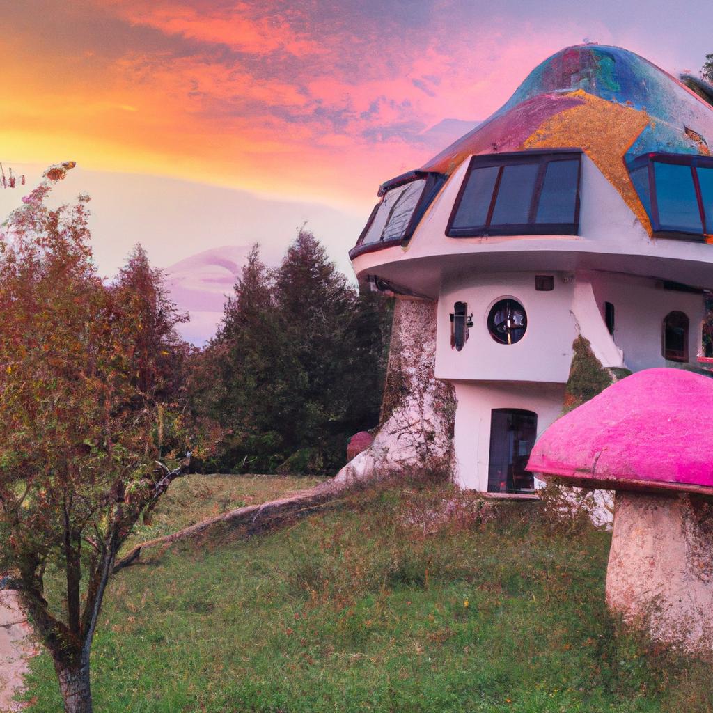 Magic Mushroom House: An Architectural Wonder - TooLacks