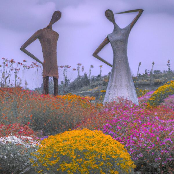 The Fascinating Story Behind the Man and Woman Statue in Georgia - TooLacks
