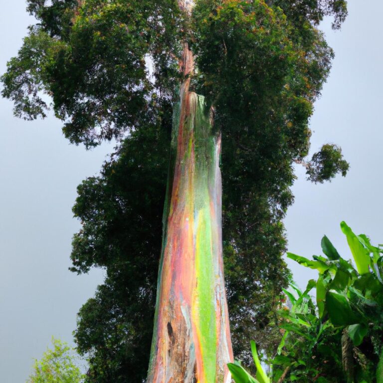Rainbow Eucalyptus Trees in Hawaii: A Colorful Wonder of Nature - TooLacks