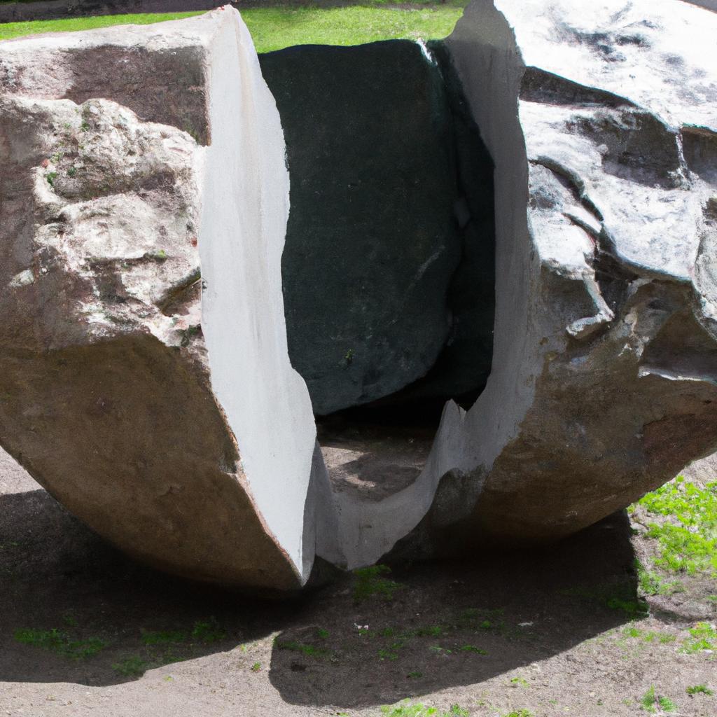 Rock Cut in Half: Understanding Its Natural and Human Causes - TooLacks