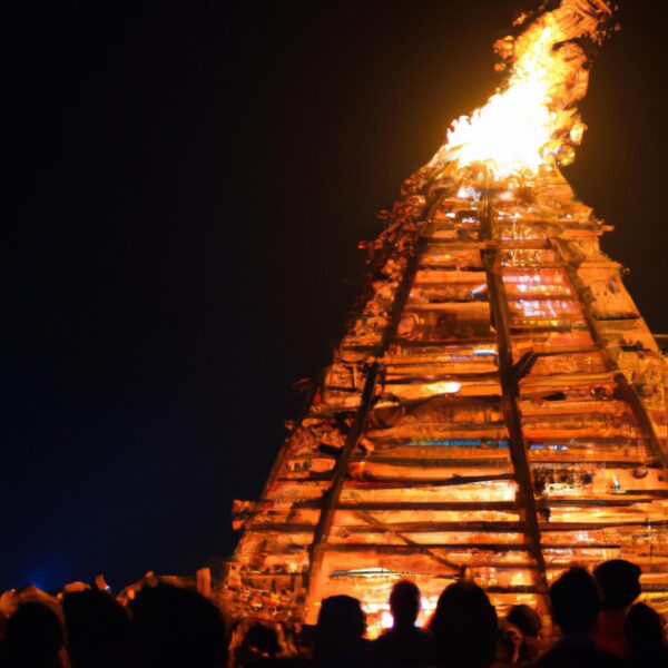 The Biggest Bonfire on Earth - A Spectacle of Culture and Tradition ...