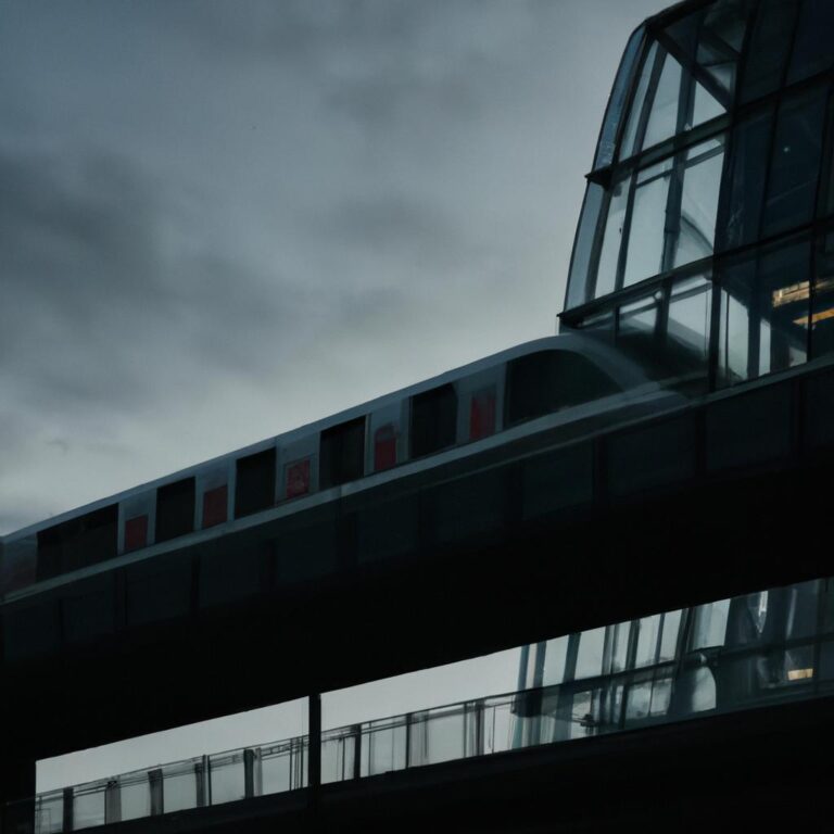 Train Going Through Building: The Danger and Spectacle - TooLacks
