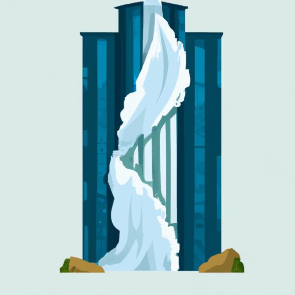 Waterfall Skyscraper: The Future of Sustainable Architecture - TooLacks